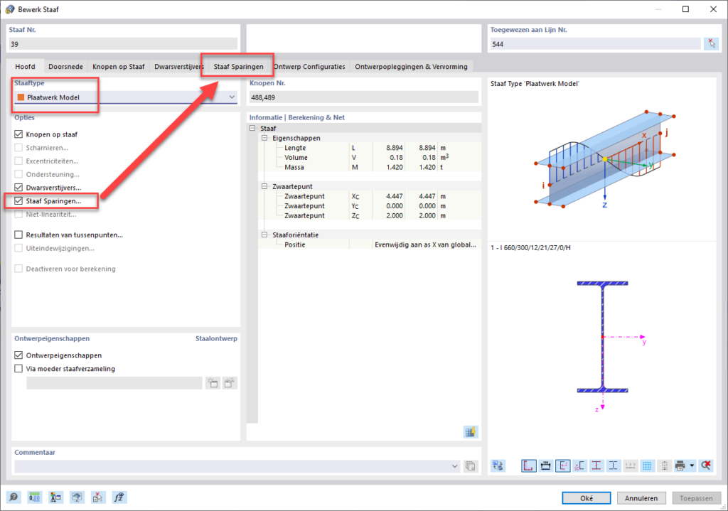 Raatliggers of Stalen Liggers met Sparingen controleren - Rekensoftware voor constructeurs en ...